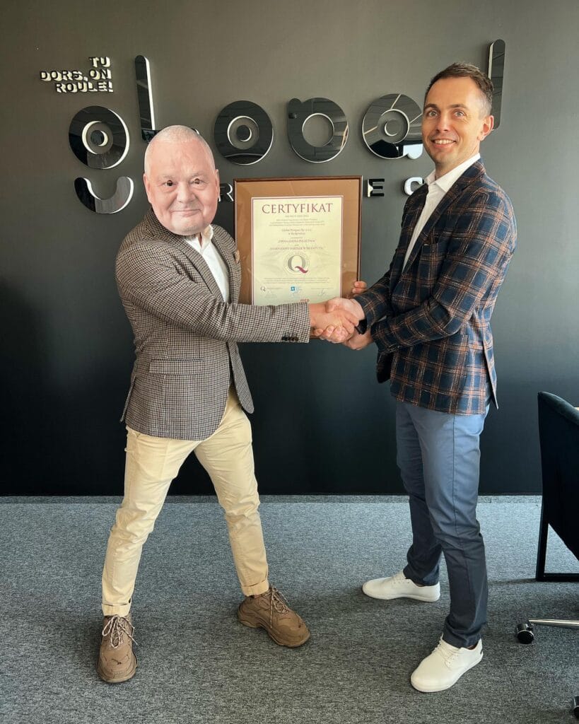 Spotkanie na szczycie – Prezes Global Prospect Łukasz Błaszak oraz ...